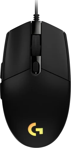 Logitech G203 LIGHTSYNC RGB 6 Button Black Gaming Mouse - Computer mouse